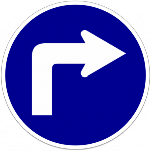 16 Contoh Gambar Rambu Lalu Lintas Perintah & Artinya