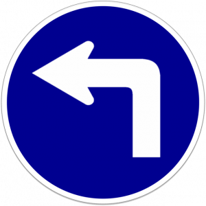 16 Contoh Gambar Rambu Lalu Lintas Perintah & Artinya