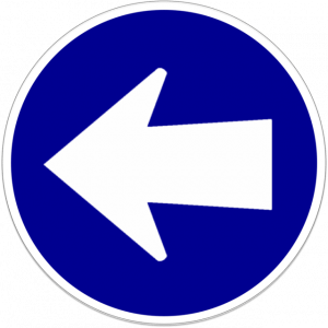 16 Contoh Gambar Rambu Lalu Lintas Perintah & Artinya