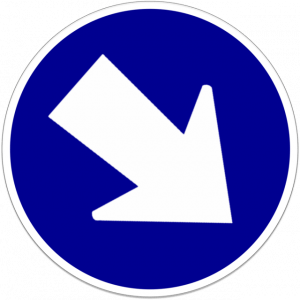 16 Contoh Gambar Rambu Lalu Lintas Perintah & Artinya